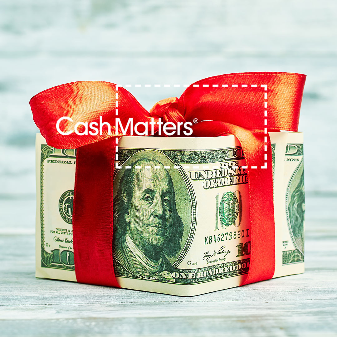 Giving cash is more thoughtful than gift cards